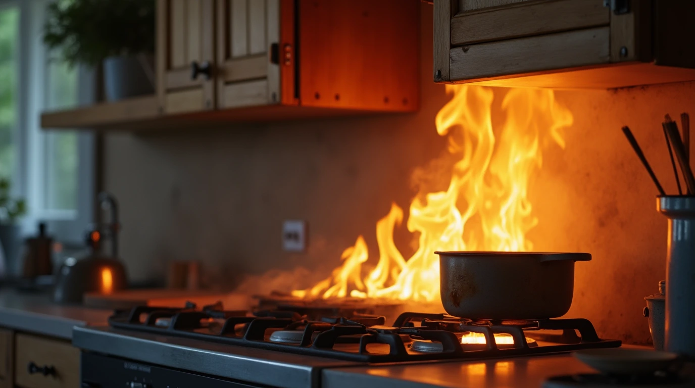 How to Protect Our Kitchen and Home from Fires: Prevent Fires and ...