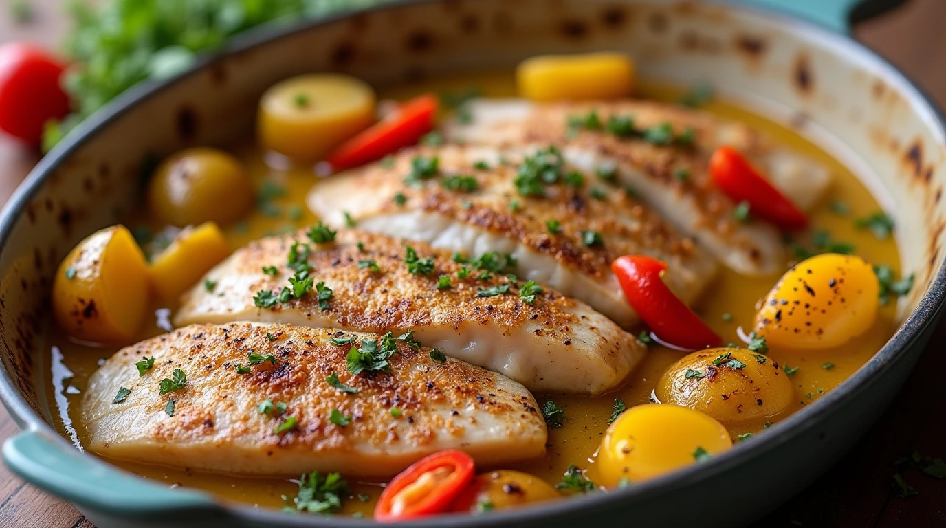 Delicious Roasted Shark Fillet | Ready in 45 Min